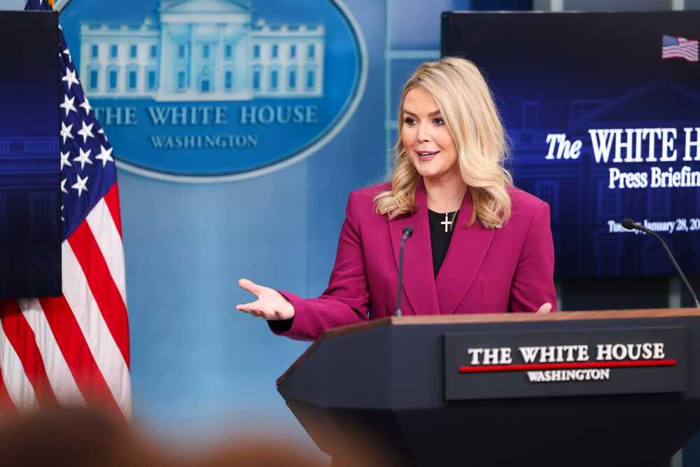 Trump Spox SLAMS Reporter Over Protest Rights | Freedom Herald